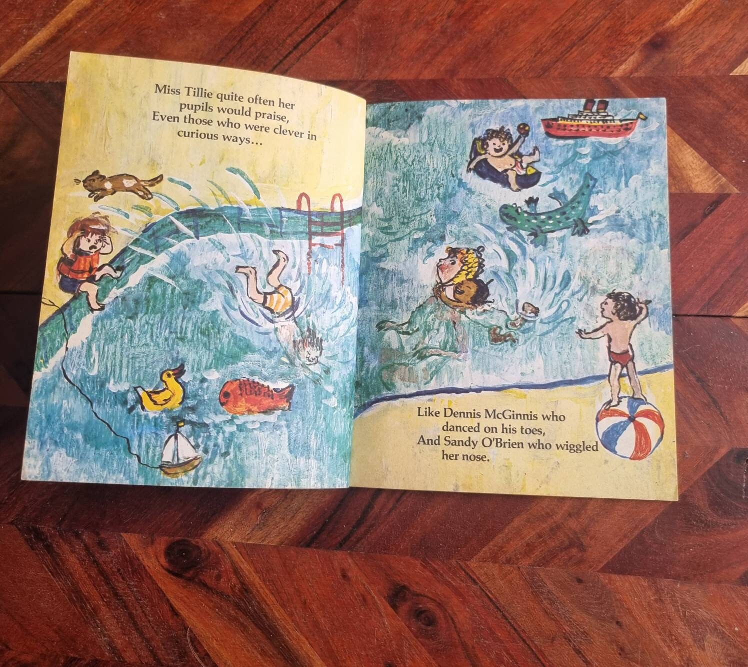 Vintage Children's Book - Little Golden Book - the Wonderful School ...