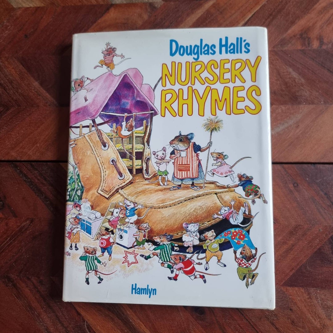 Vintage Childrens Books Nursery Rhymes Douglas Hall 1979 - Etsy