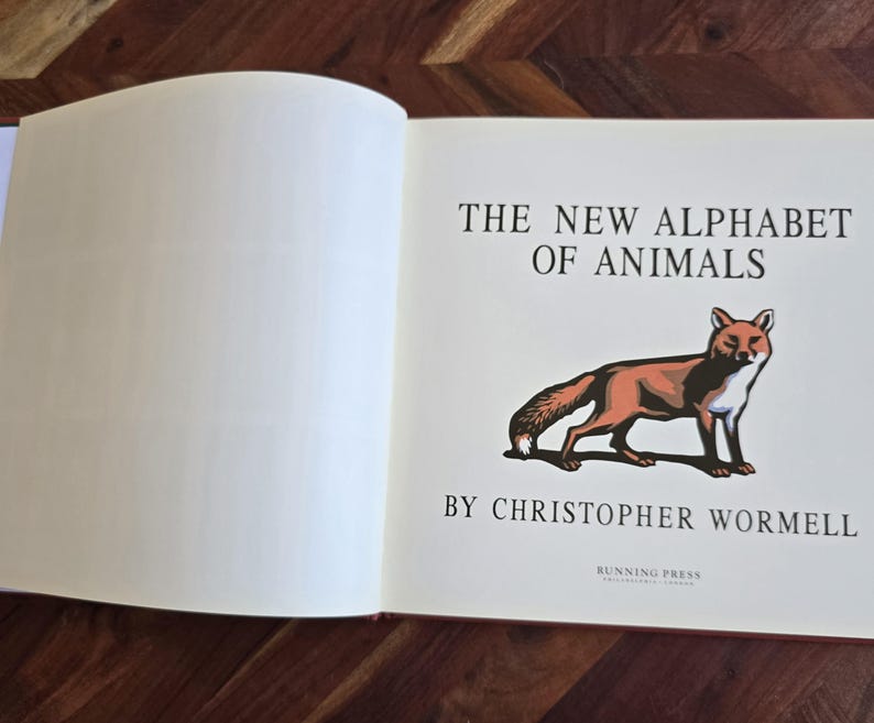 Vintage Children's Book - the New Alphabet of Animals - Christopher ...