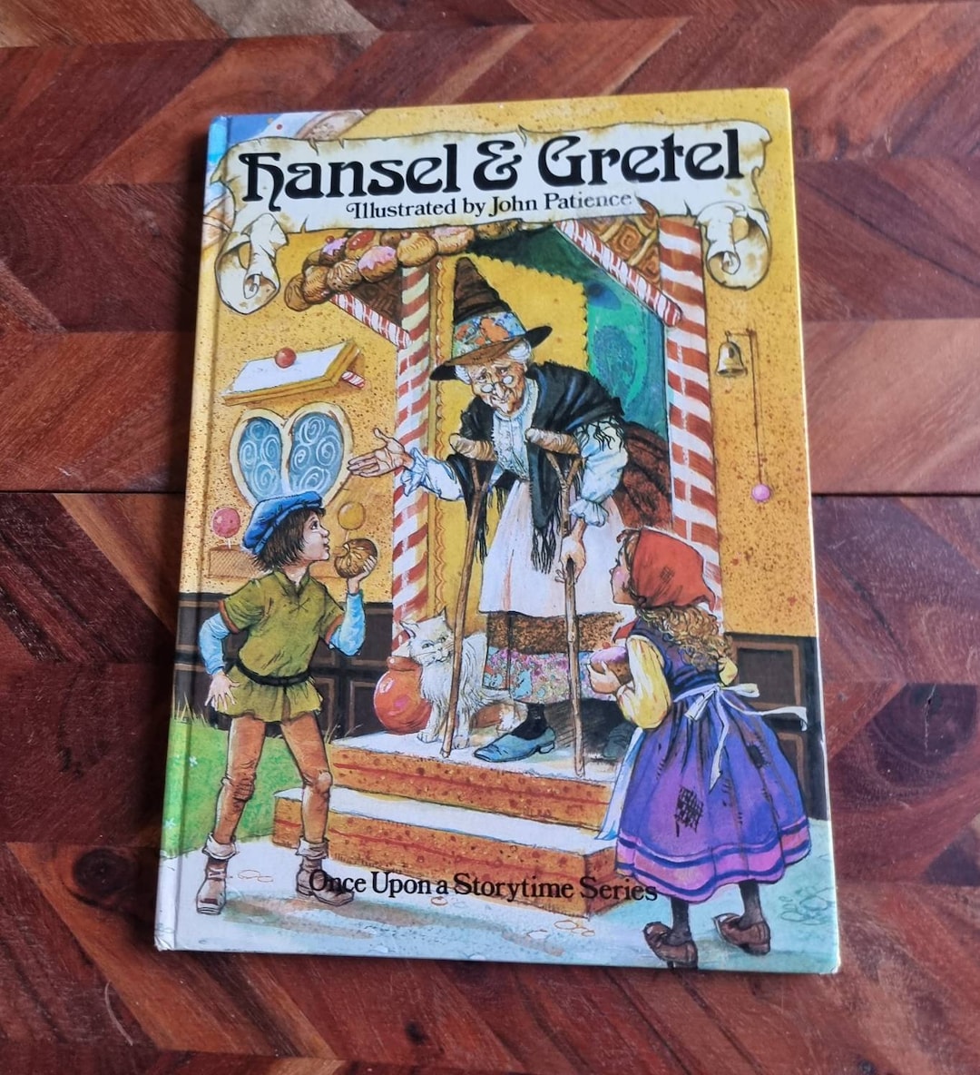 Vintage Childrens Books - Hansel & Gretel - John Patience - - Etsy