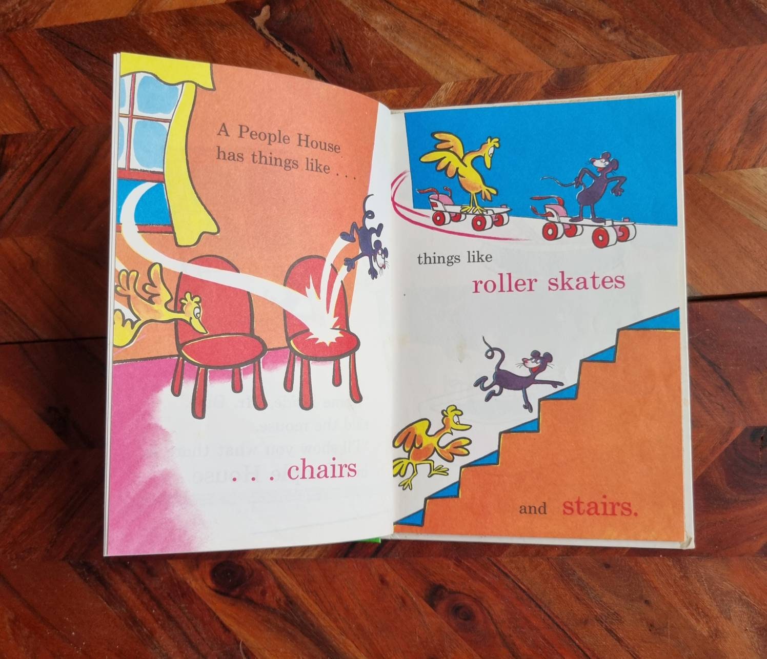 Vintage Children's Book in A People House by Theo. - Etsy