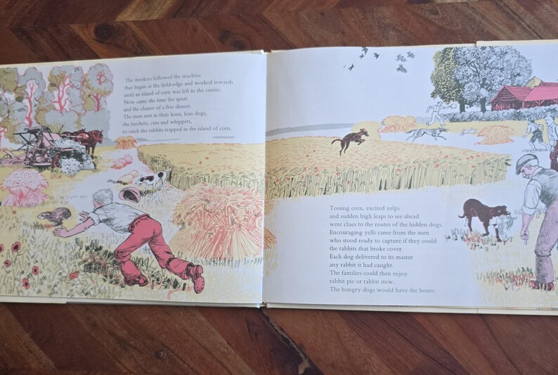 Vintage Children's Book - Barley Ripe Barley Reap - Juliette Palmer ...