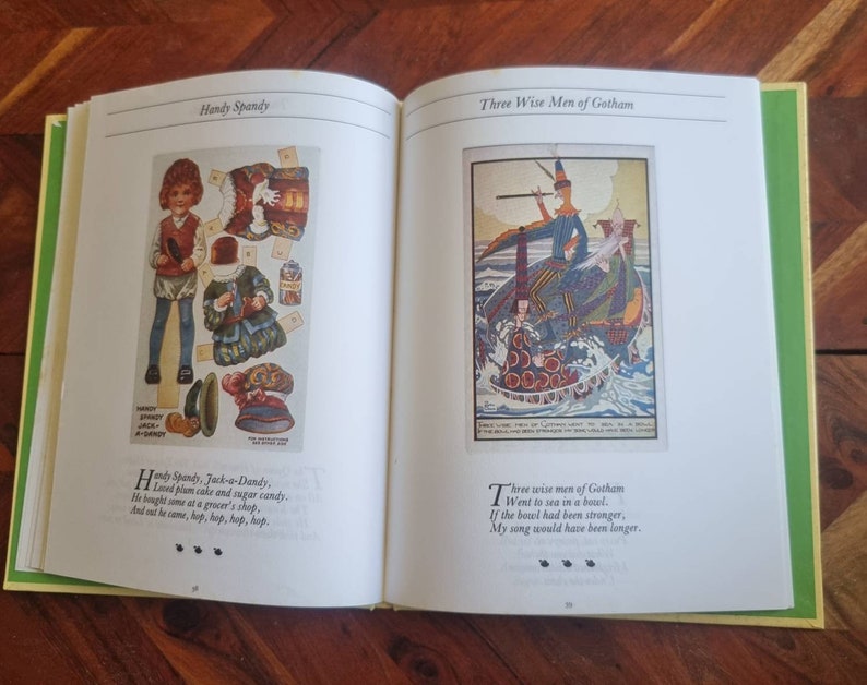 Vintage Children's Book Humpty Dumpty Favorite Nursery Rhymes Dawn and ...