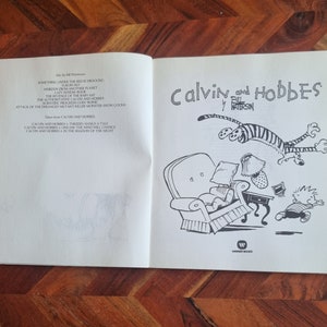 Comic Books - Calvin and Hobbes - Bill Watterson - 1992 Softcover ...