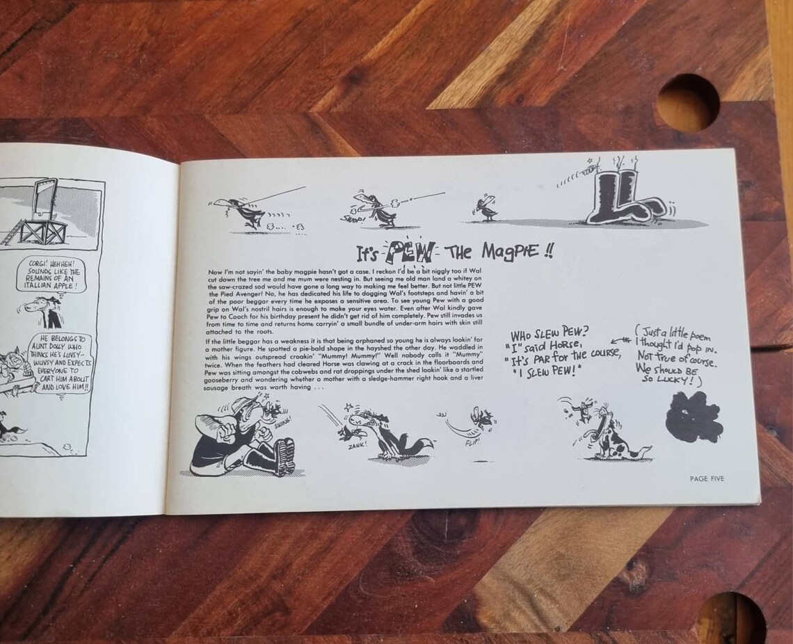 Vintage Comic Books Footrot Flats Volume 4 Murray Ball 1981 Edition - Etsy