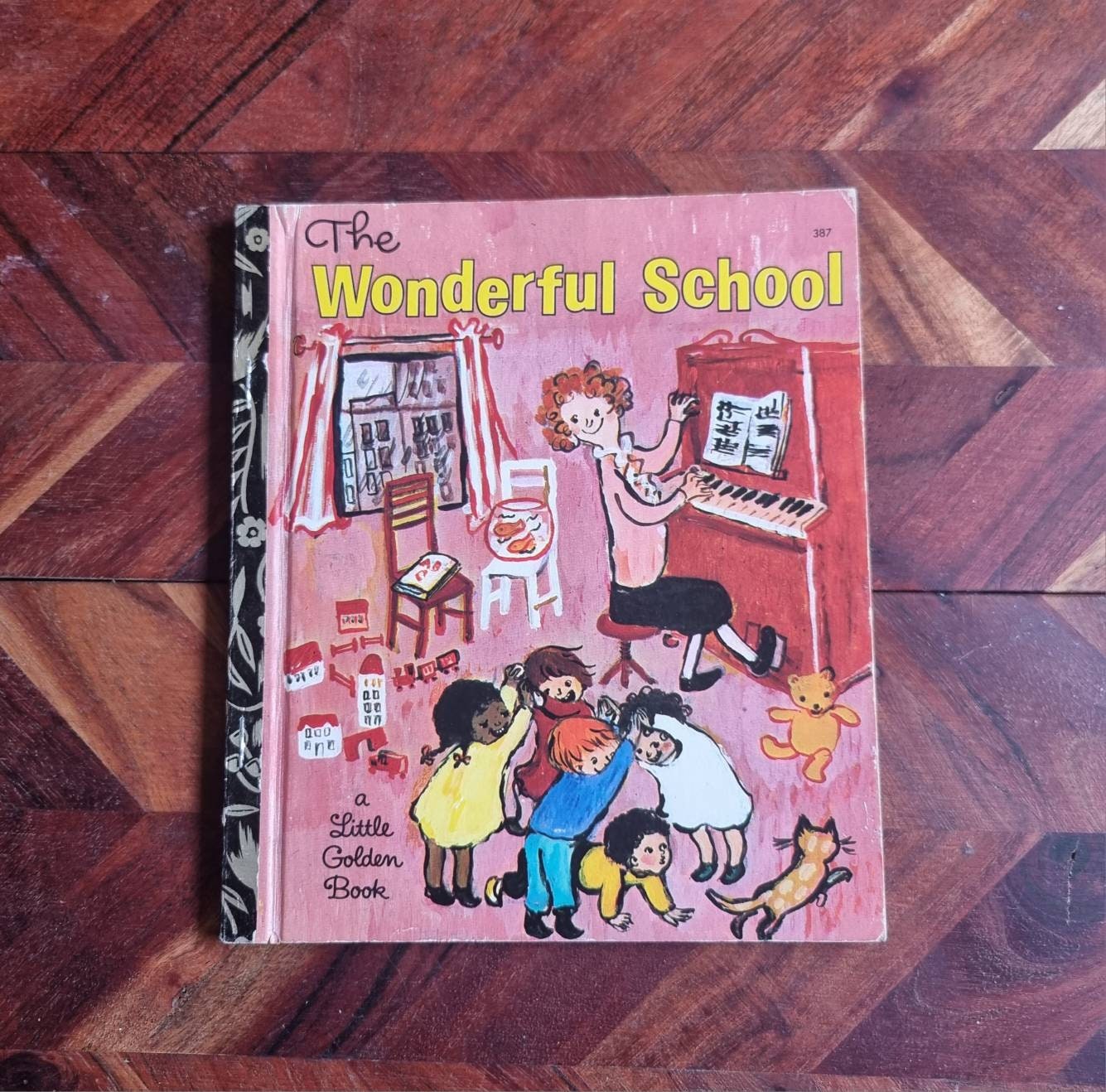 Vintage Children's Book - Little Golden Book - the Wonderful School ...