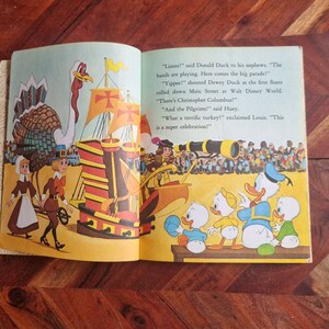 Vintage Children's Book - Little Golden Book - Donald Duck in America ...