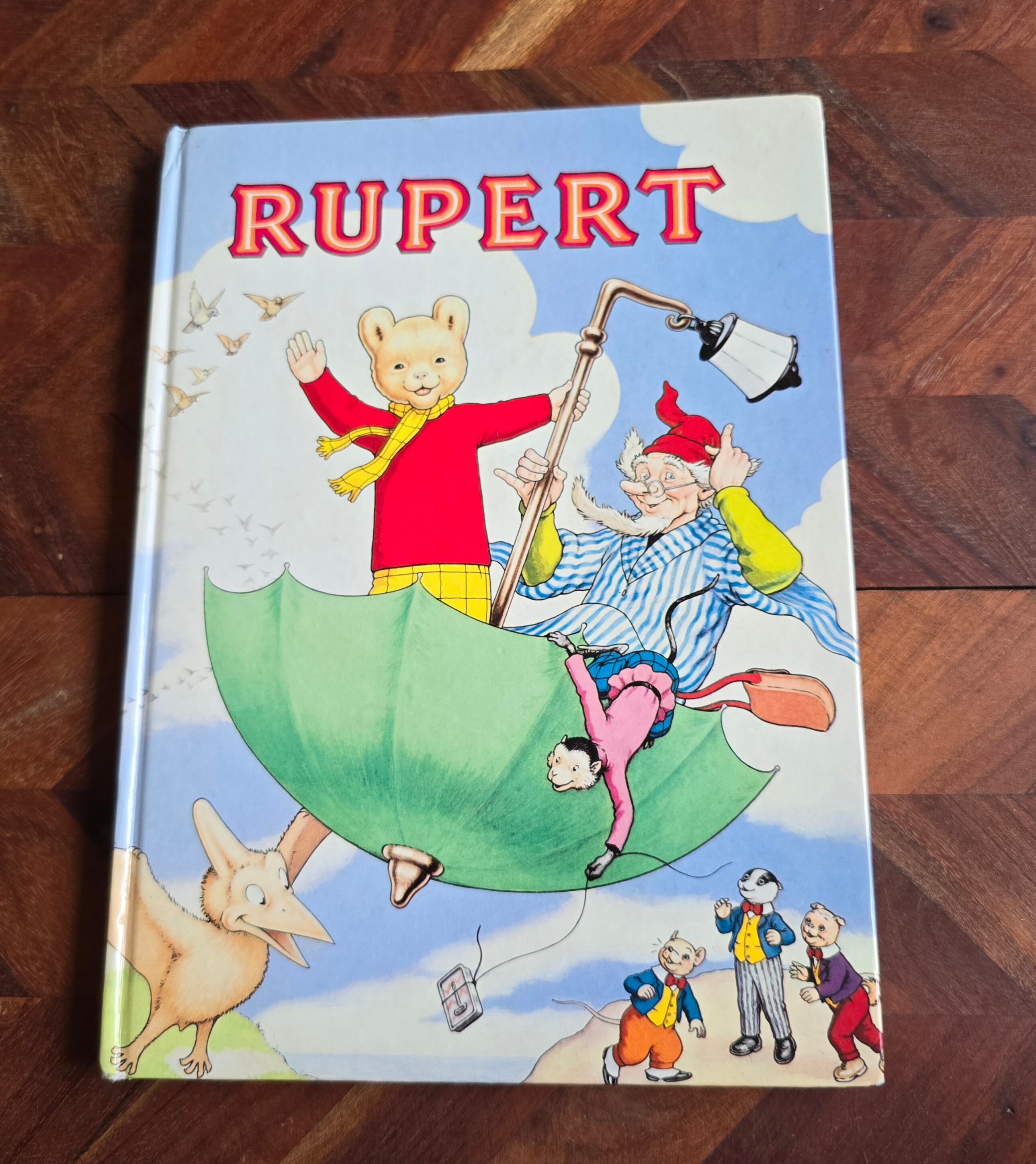 Vintage Children's Book Rupert the Daily Annual Express 1988 Hardcover ...