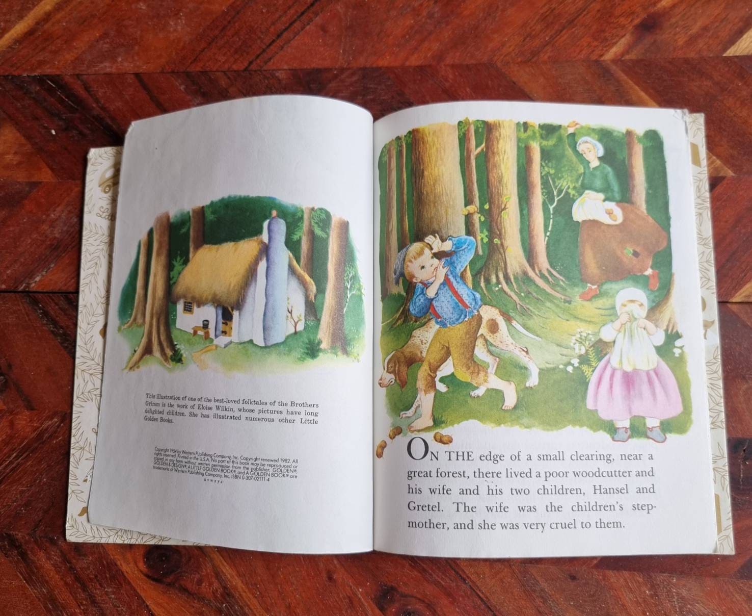 Vintage Children's Book Little Golden Book Hansel and Gretel 1982 ...