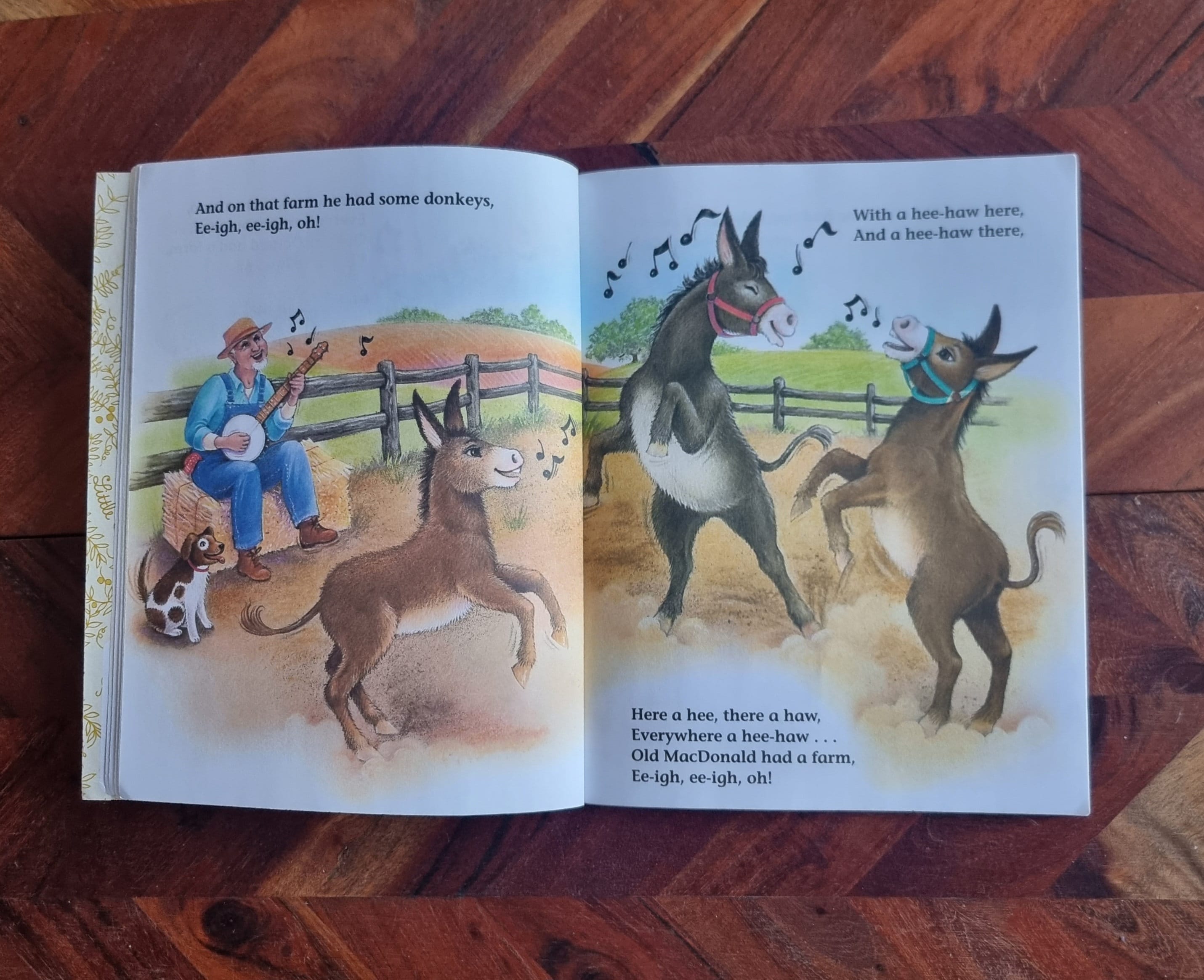 Vintage Children's Book Little Golden Book Old Macdonald Had a Farm ...