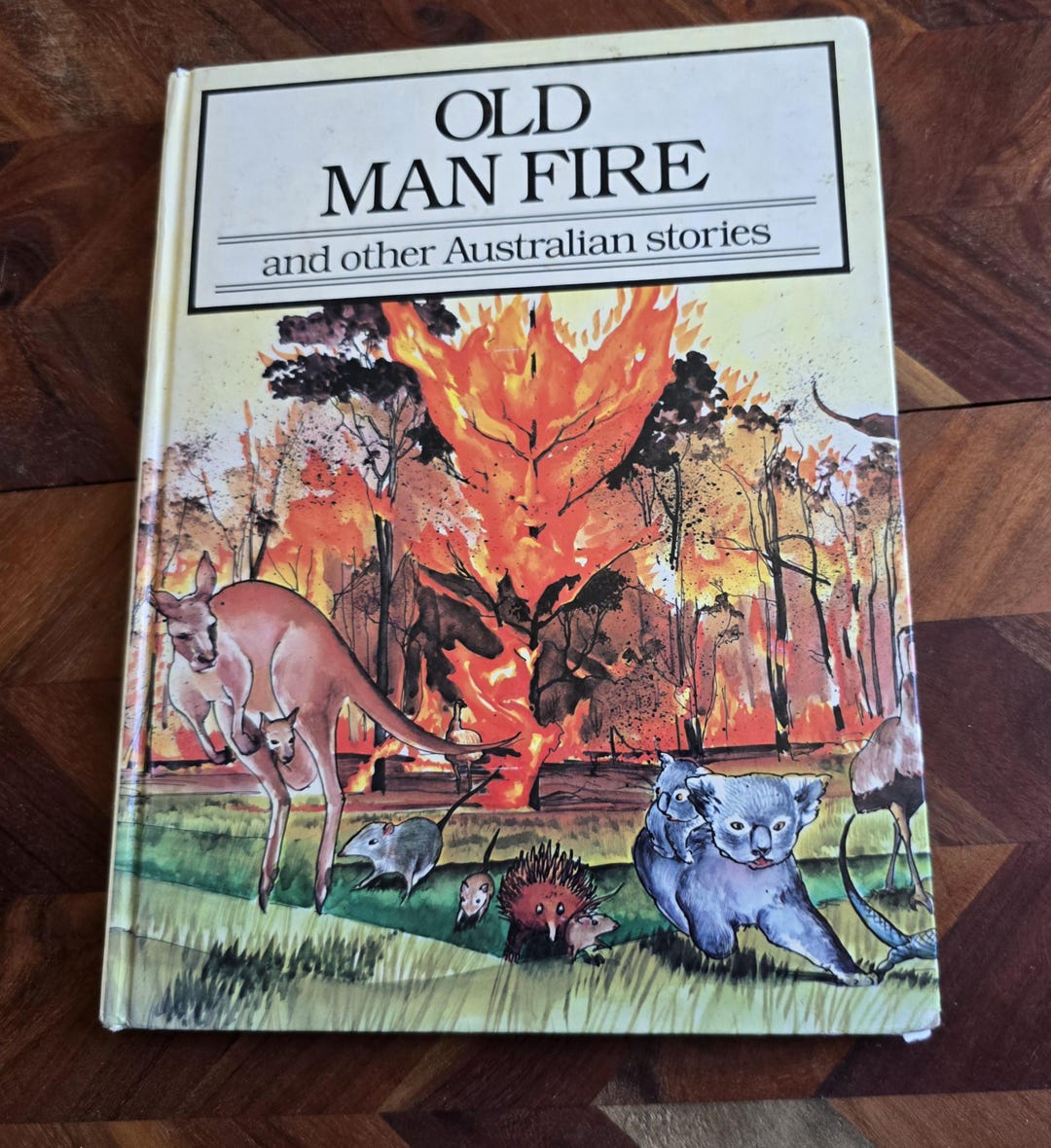 Vintage 'old Man Fire' Children's Book – Australian Stories, 1979 ...