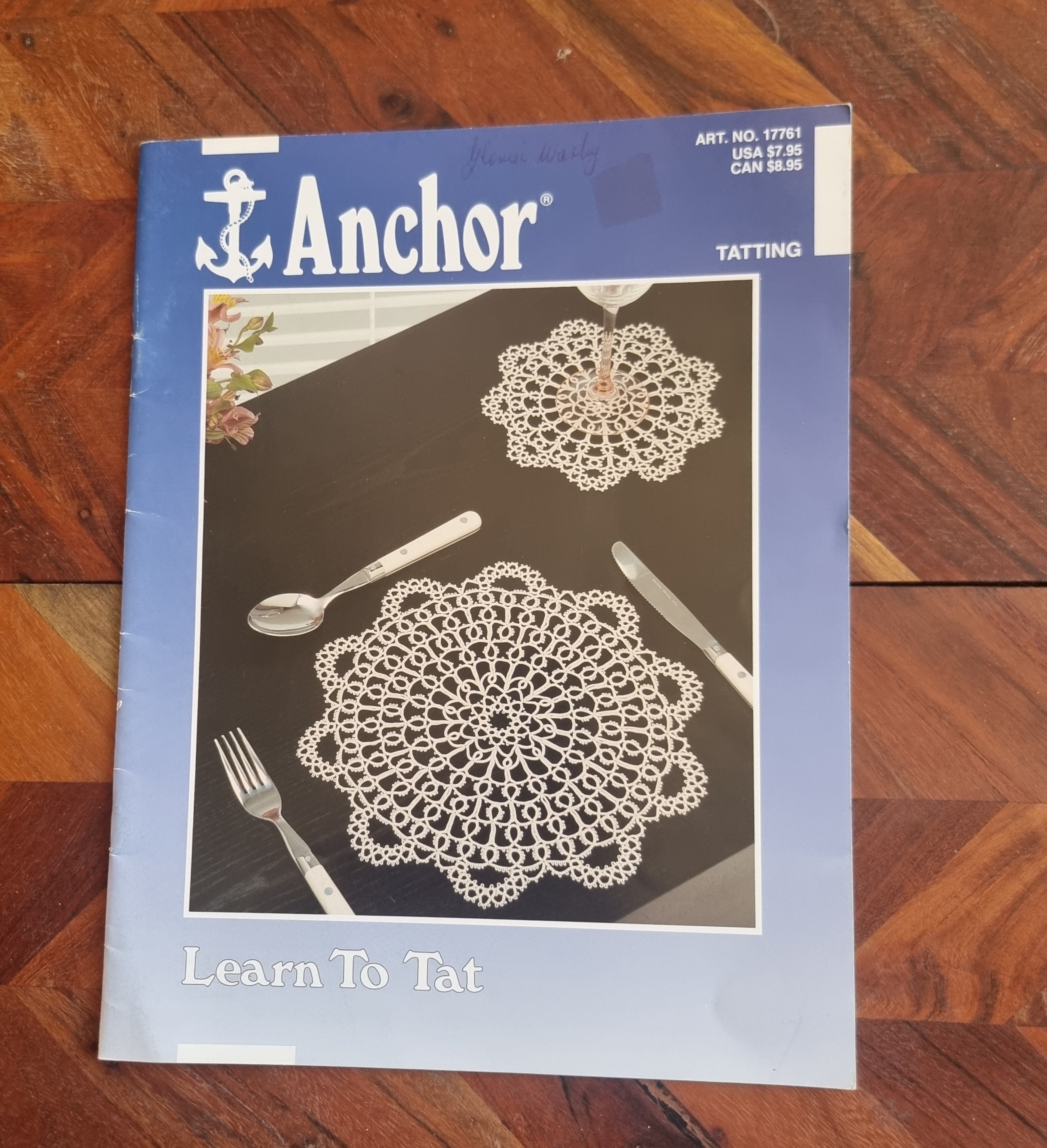 Vintage Anchor Tatting - Learn to Tat - Etsy