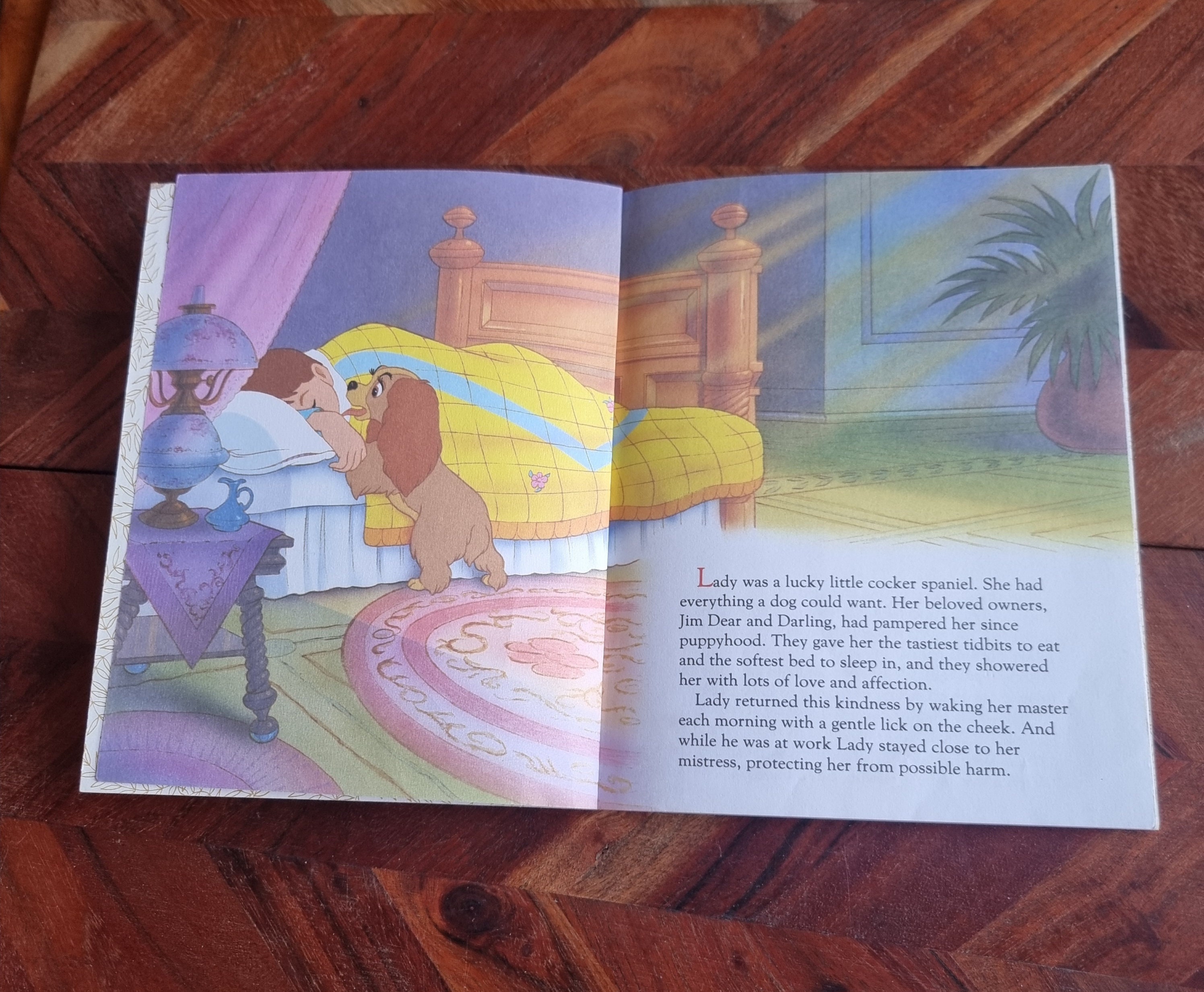 Vintage Children's Book - Little Golden Book - Lady and the Tramp ...