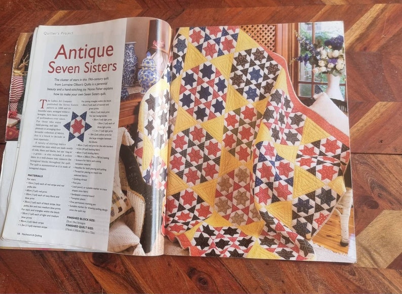 Australian Patchwork and Quilting Magazine - Vol 7 No. 10 - Etsy