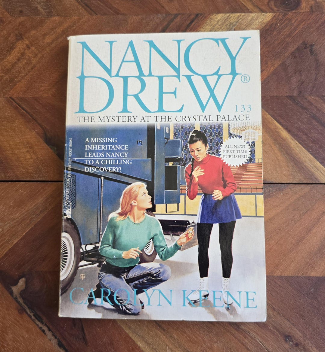 Vintage Childrens Books - Nancy Drew Mystery - the Mystery at the ...