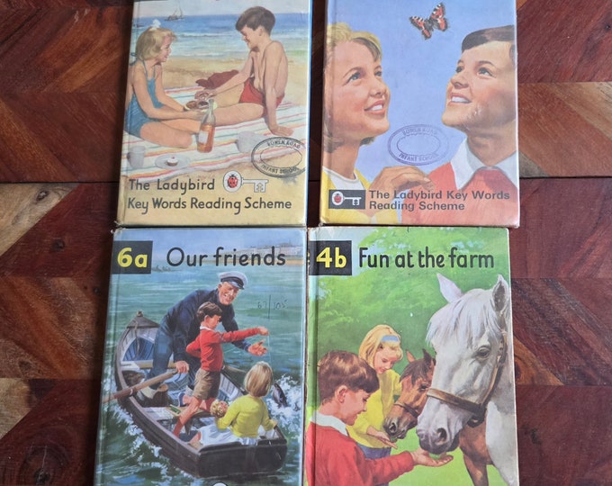 Vintage Children Books - Ladybird Books - Key Words Reading Scheme ...