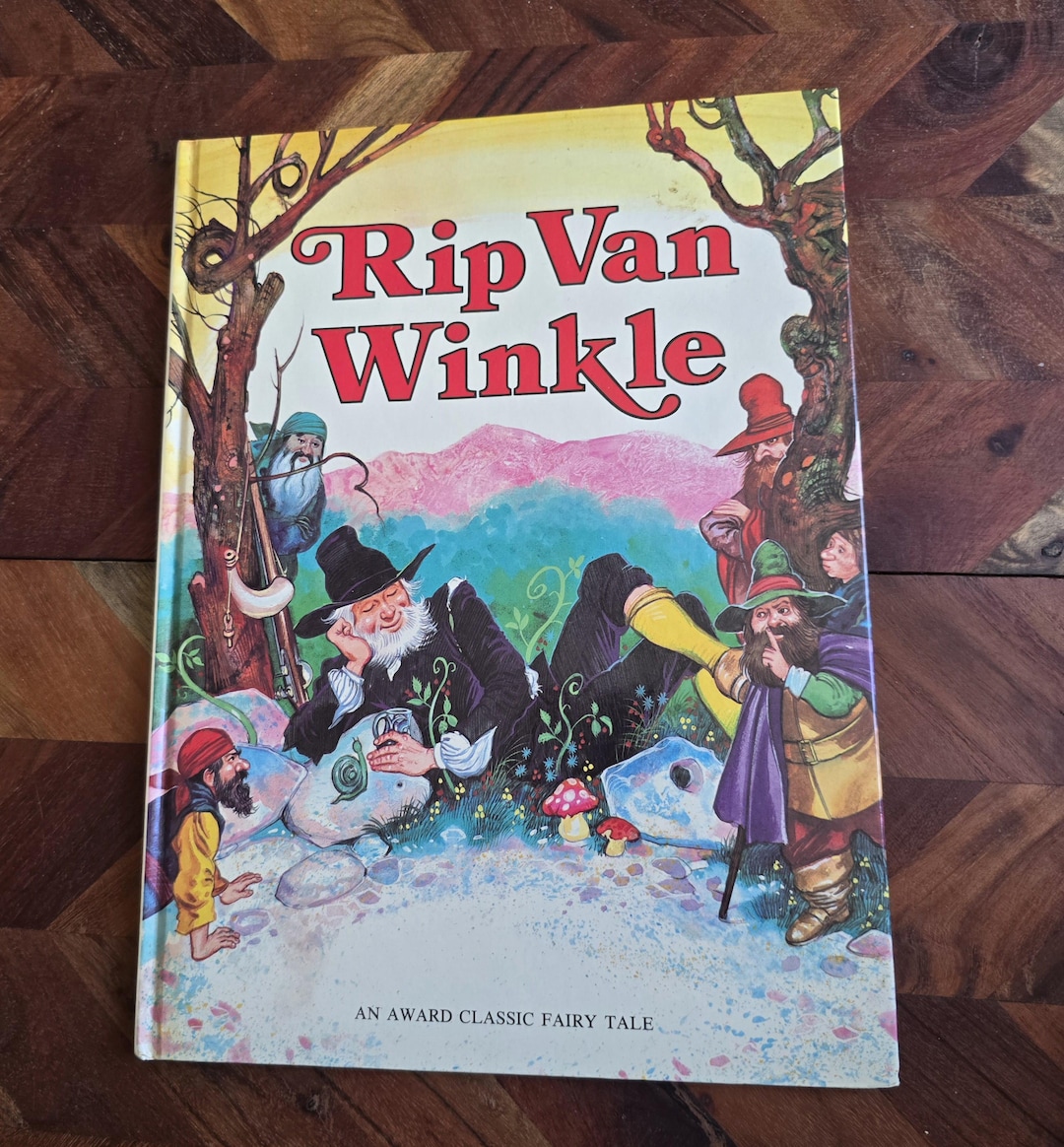 Vintage Children's Book - Rip Van Winkle - Retold by Kay Brown - Award ...
