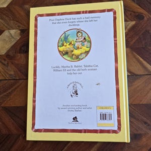 Vintage Children's Book - Martha B. Rabbit and Daphne the Forgetful ...