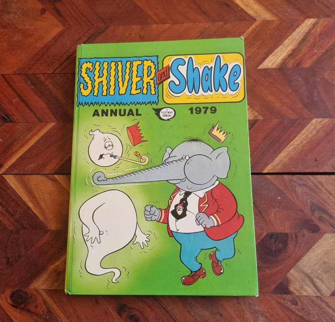 Vintage Children's Book - Shiver and Shake Annual - Fleetway Annual ...