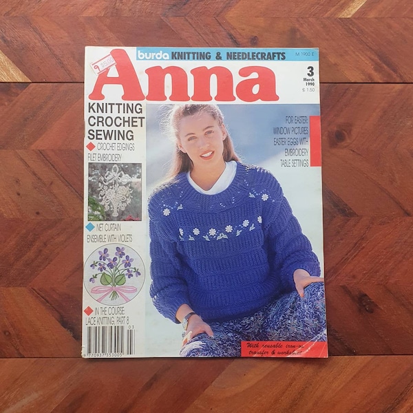 Magazine Burda 1990 - Etsy