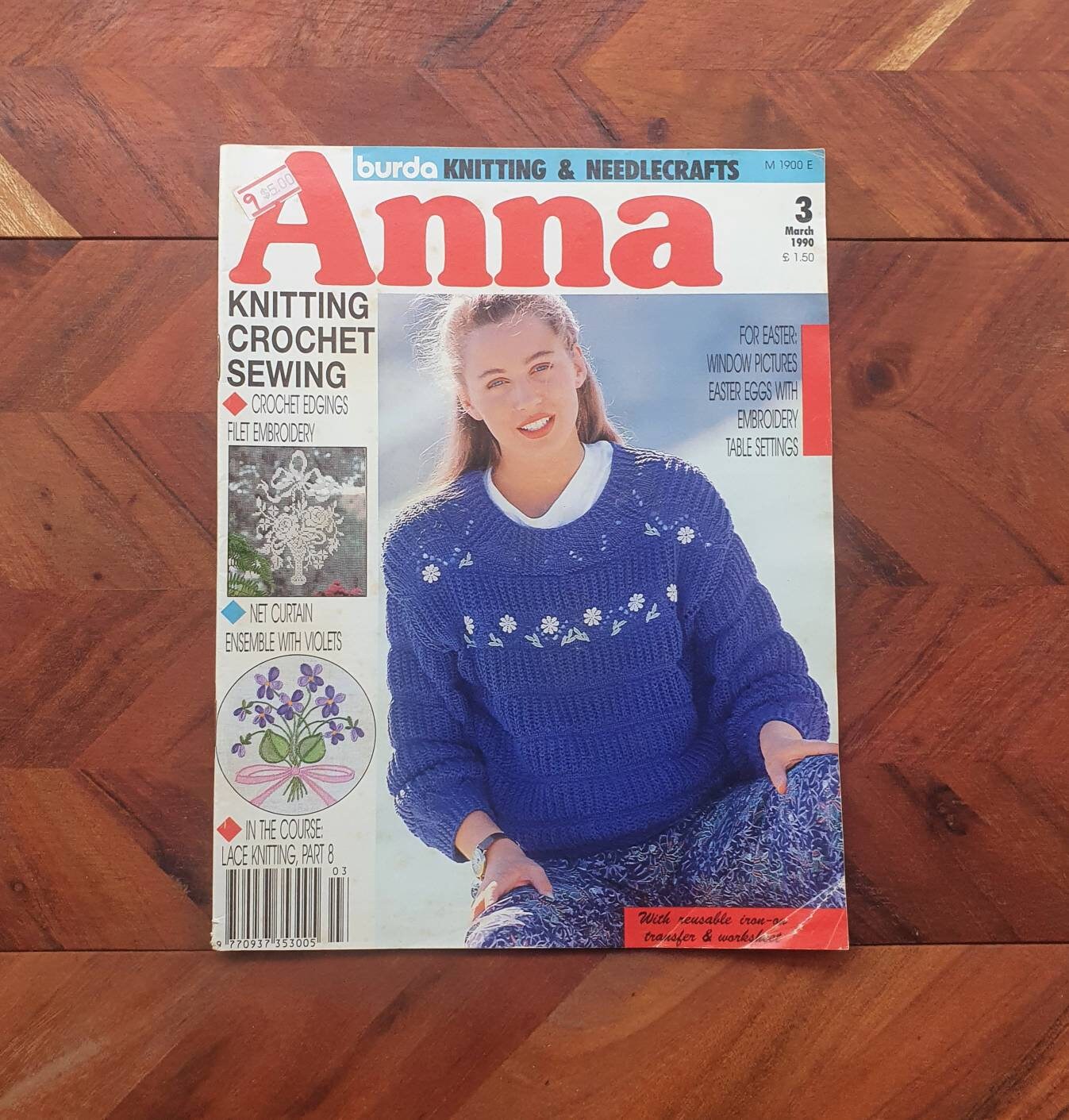 Vintage ANNA Burda Knitting and Needlecraft Magazine No. 3 - Etsy