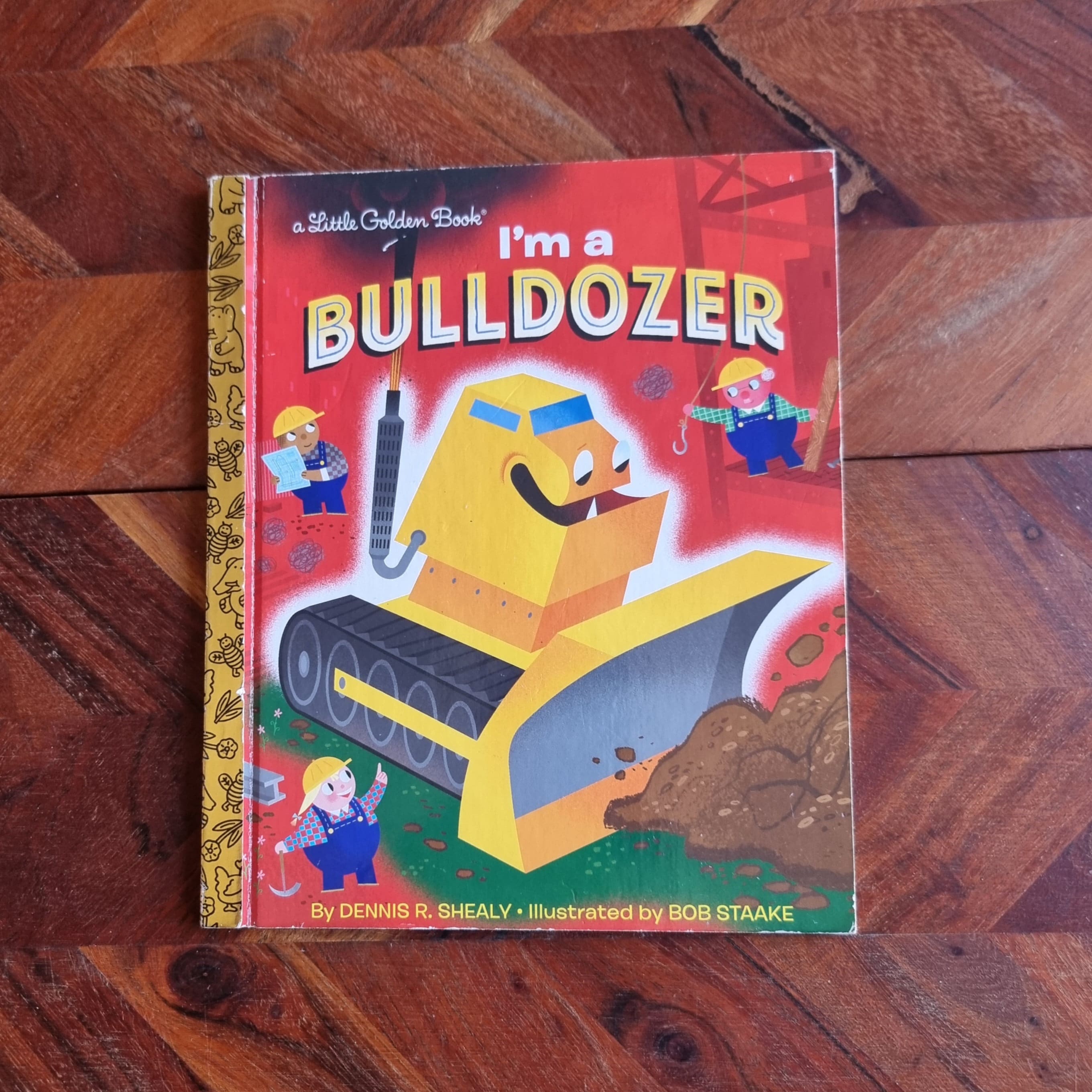 Children's Book Little Golden Book I'm a Bulldozer - Etsy