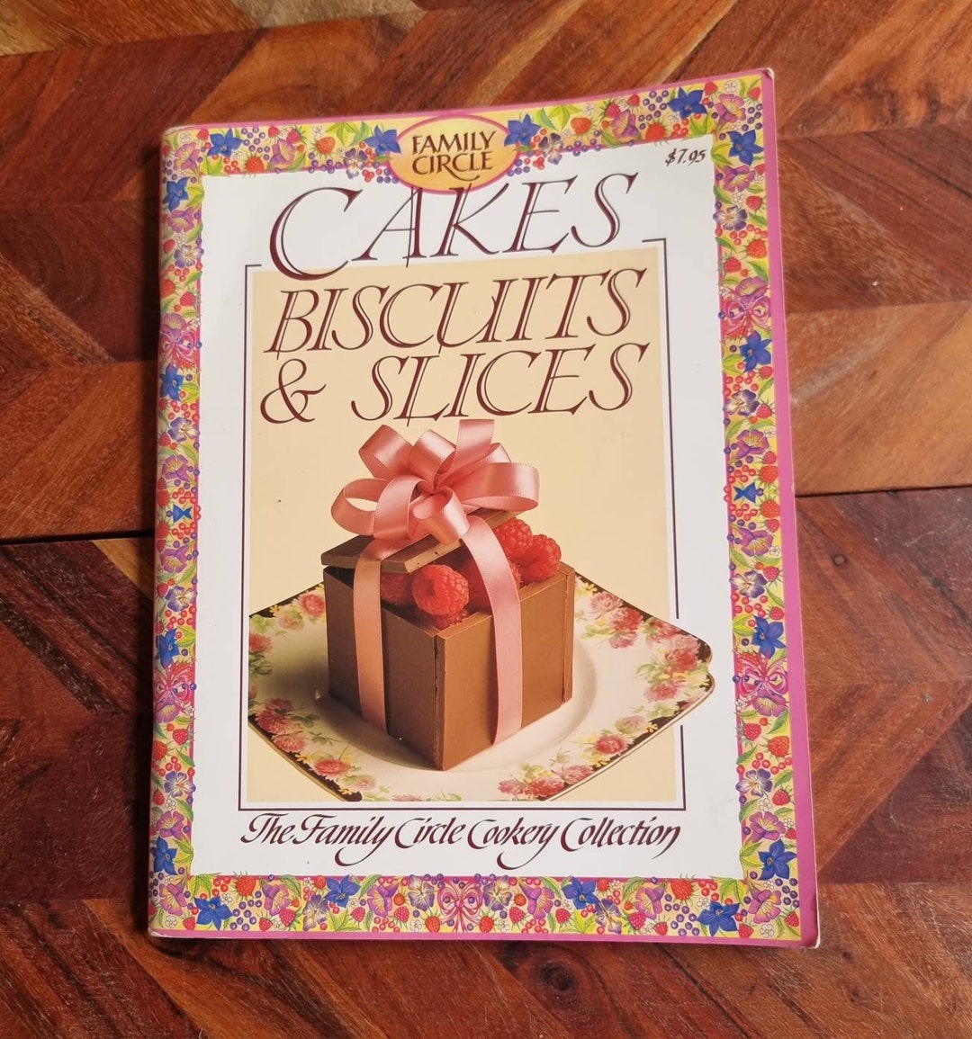 Vintage Family Circle - Cakes, Biscuits, & Slices - 1990 Edition - Etsy