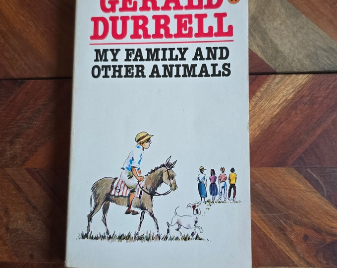 Vintage Children's Book - Gerald Durrell - My Family and Other Animals ...