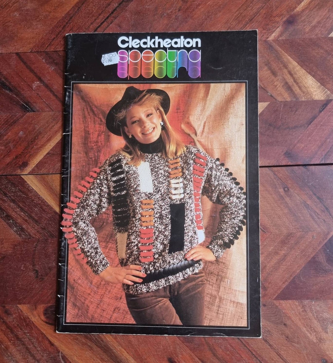 Vintage Cleckheaton Knitting Book - Spectra - Etsy