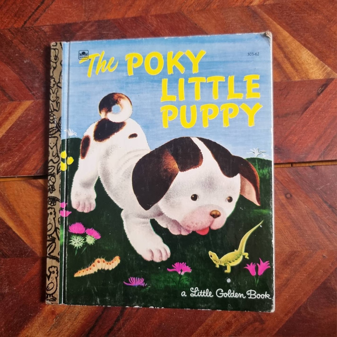 Vintage Children's Book - Little Golden Book - the Poky Little Puppy - Etsy
