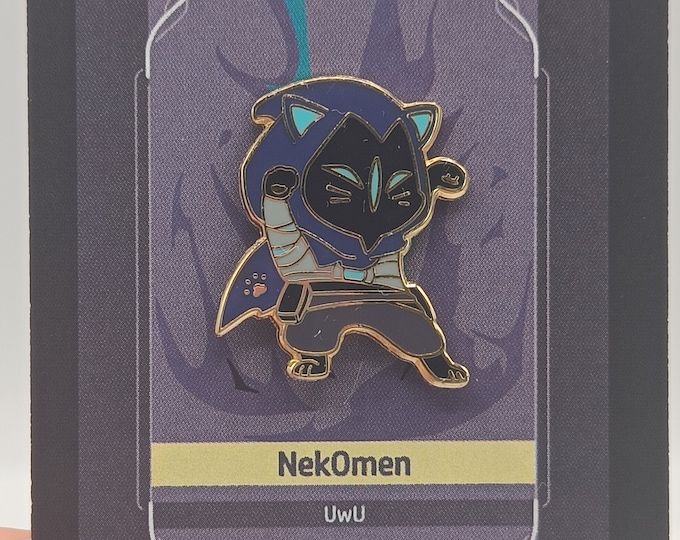 Omen Dancing Cat | Valorant Enamel Pin - Etsy