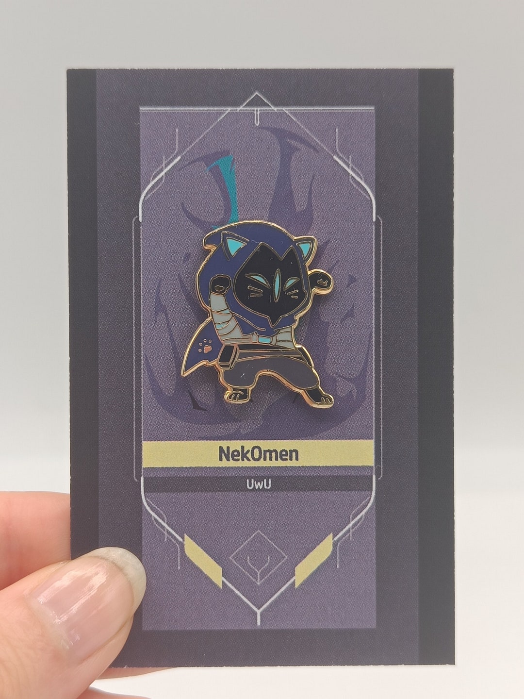 Omen Dancing Cat | Valorant Enamel Pin - Etsy