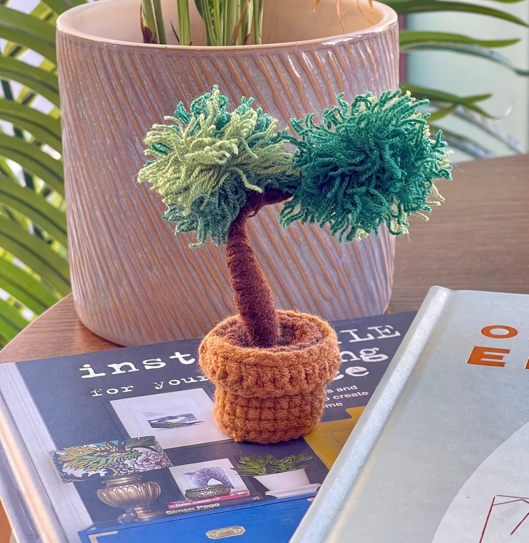 Handmade Crochet Potted Plant | Last-minute Birthday Gift in a Charming ...
