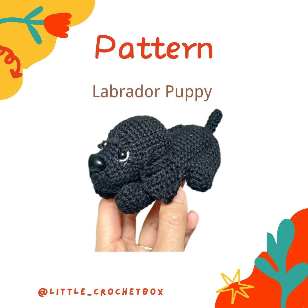 Crochet Labrador Puppy Pattern: Amigurumi Dog (PDF Pattern) - Etsy