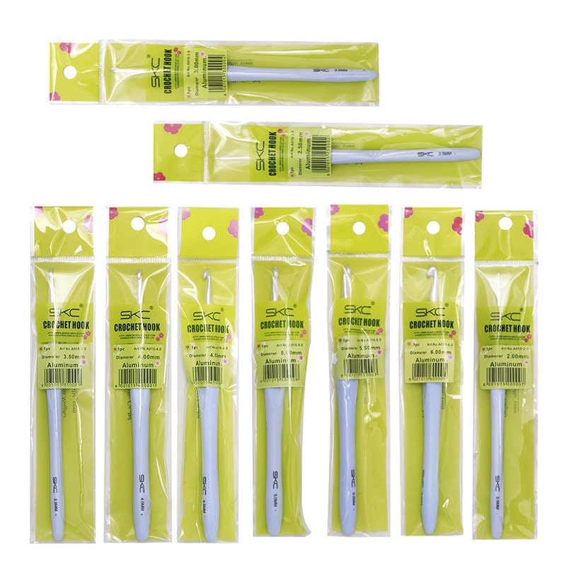 Crochet Hook Blue Hook Amigurumi Size - Etsy