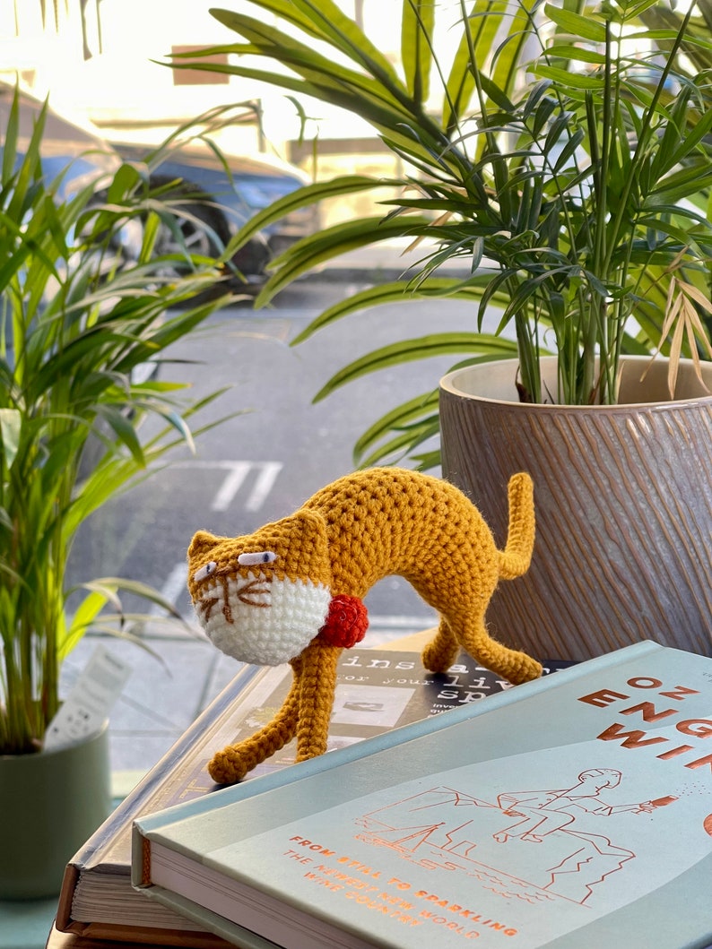 Crochet Pattern - Funny Cat DIY Pattern - Etsy