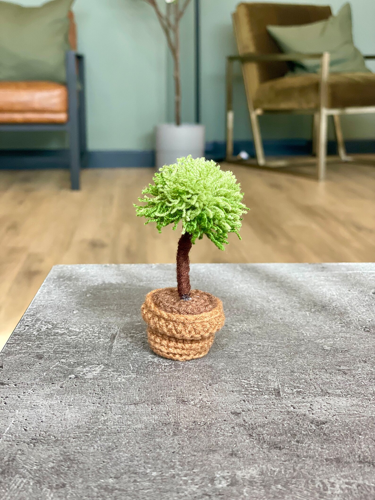 Crocheted Tree and Bonsai - Unique Decor, Eco-friendly Gifts - Plant ...