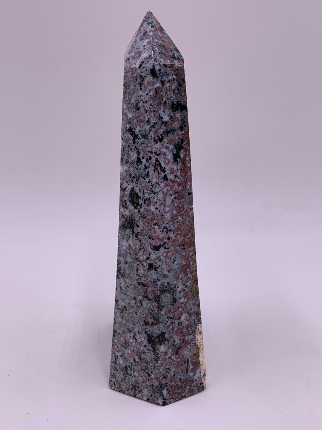 Ocean Jasper Tower, Free Standing Ocean Jasper - Etsy