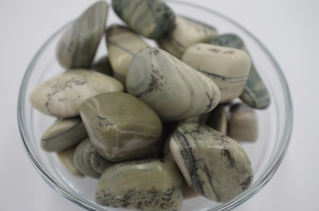 Infinite Stone Tumbled, Serpentine Tumbled - Etsy