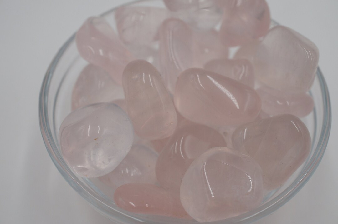 Pink Girasol Tumbled Stone - Etsy