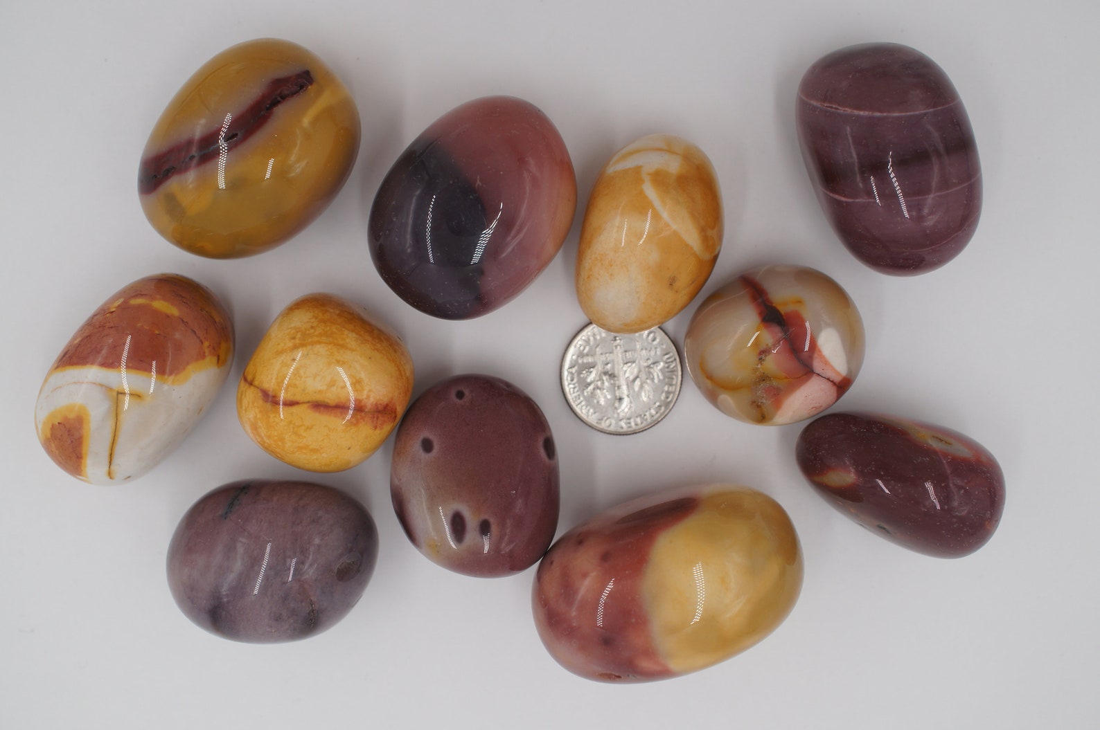 Mookaite Jasper Tumbled Large Mookaite Tumble - Etsy