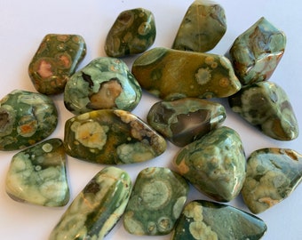 Dalmation Jasper Tumbled Stone Small Dalmation Jasper Tumble | Etsy