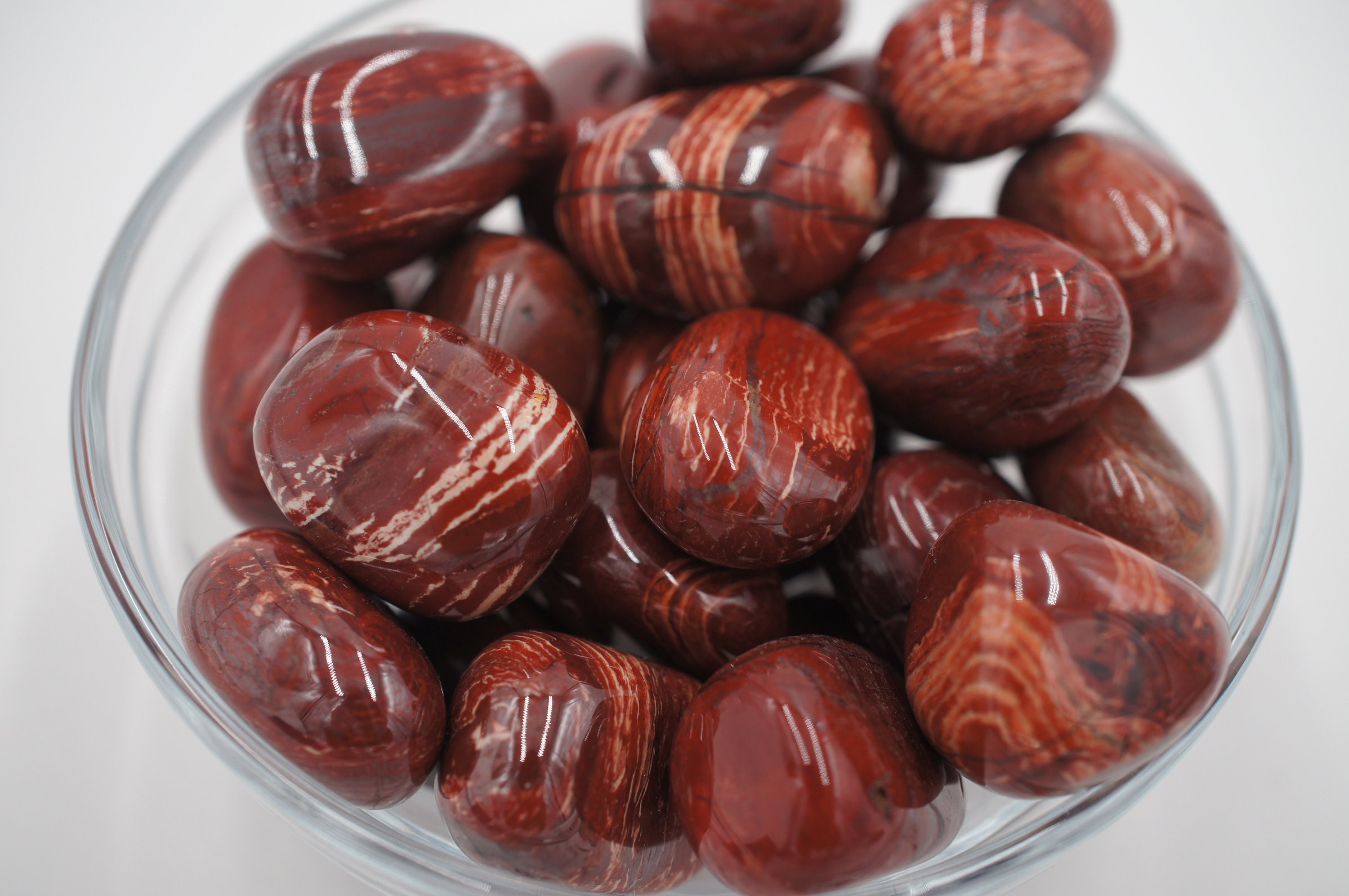 Red Jasper Tumbled Stone Convoluted Jasper Tumble - Etsy UK