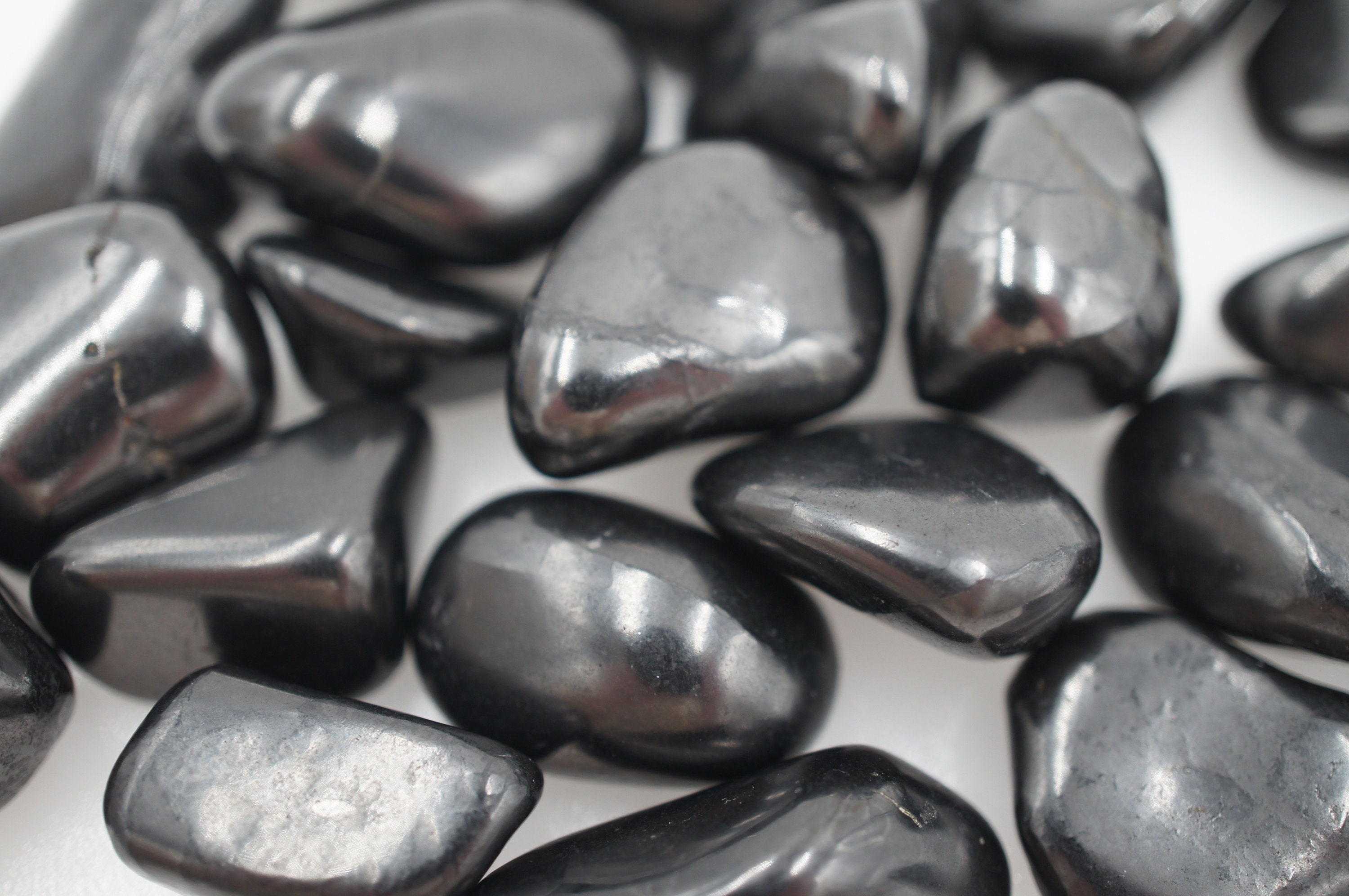 Shungite Tumbled Stone Tumbled Shungite Polished Shungite | Etsy