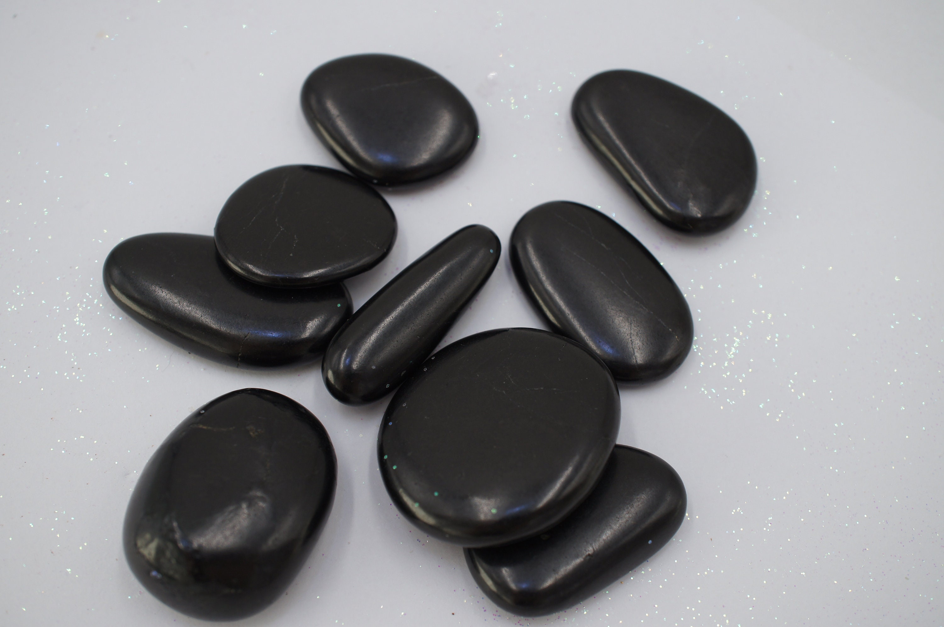 Shungite Tumbled Stone Tumbled Shungite Polished Shungite - Etsy.de
