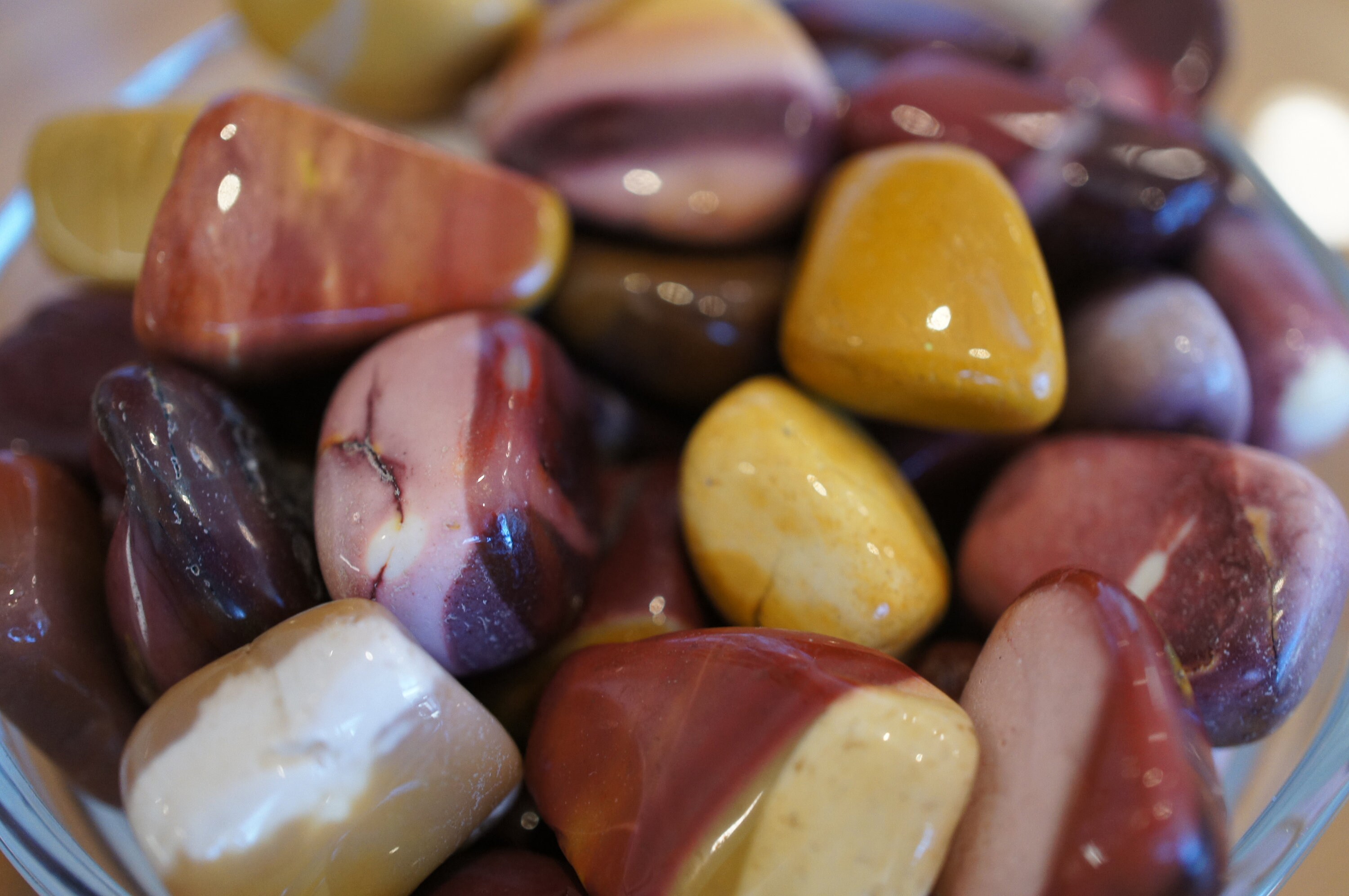 Mookaite Jasper Tumbled Stone Small Mookaite Tumble | Etsy