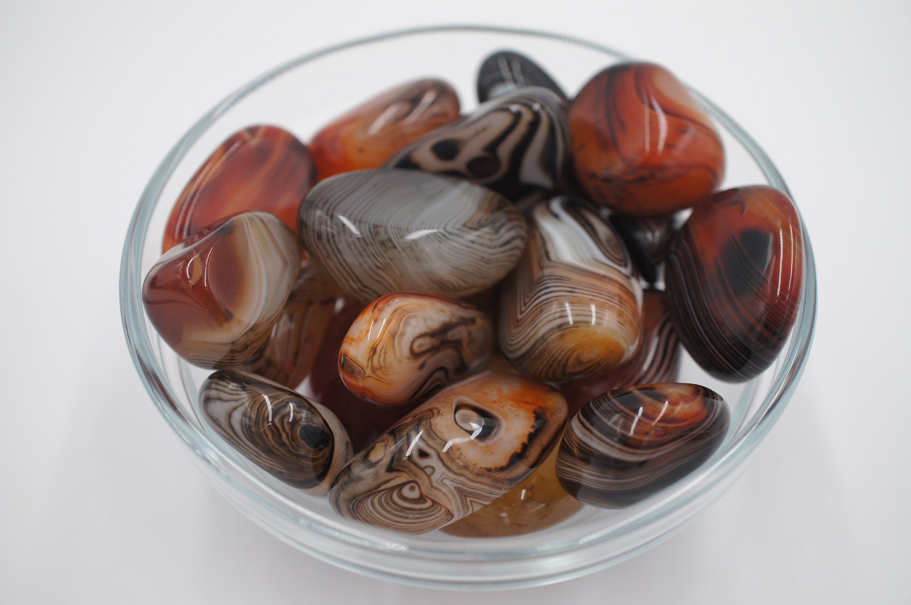 Banded Agate Tumble - Etsy