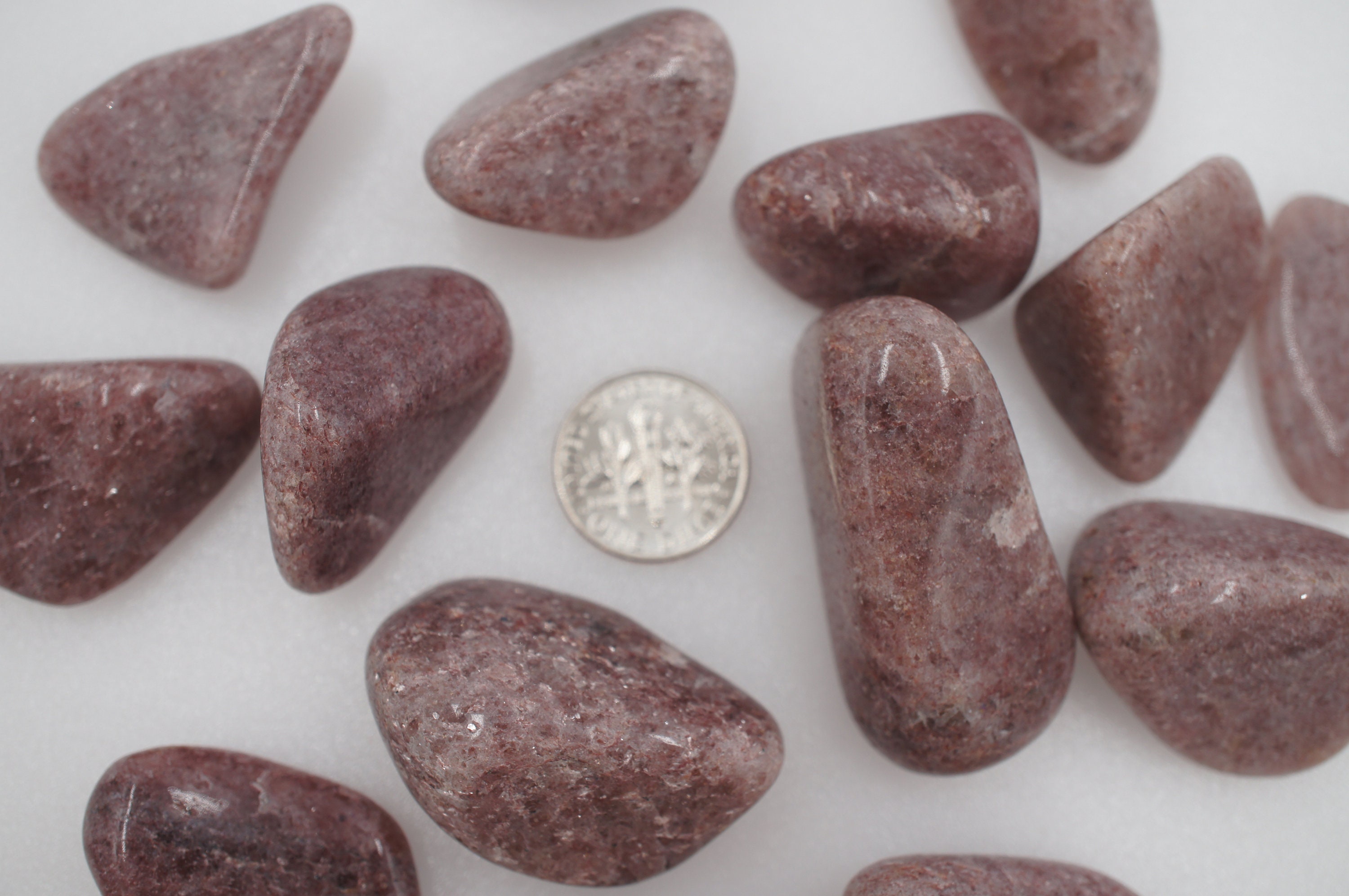 Lepidolite Tumble, Medium Lepidolite Tumbled Stone - Etsy