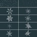 JD Snowflake Brushes for Adobe Creative Cloud - Etsy