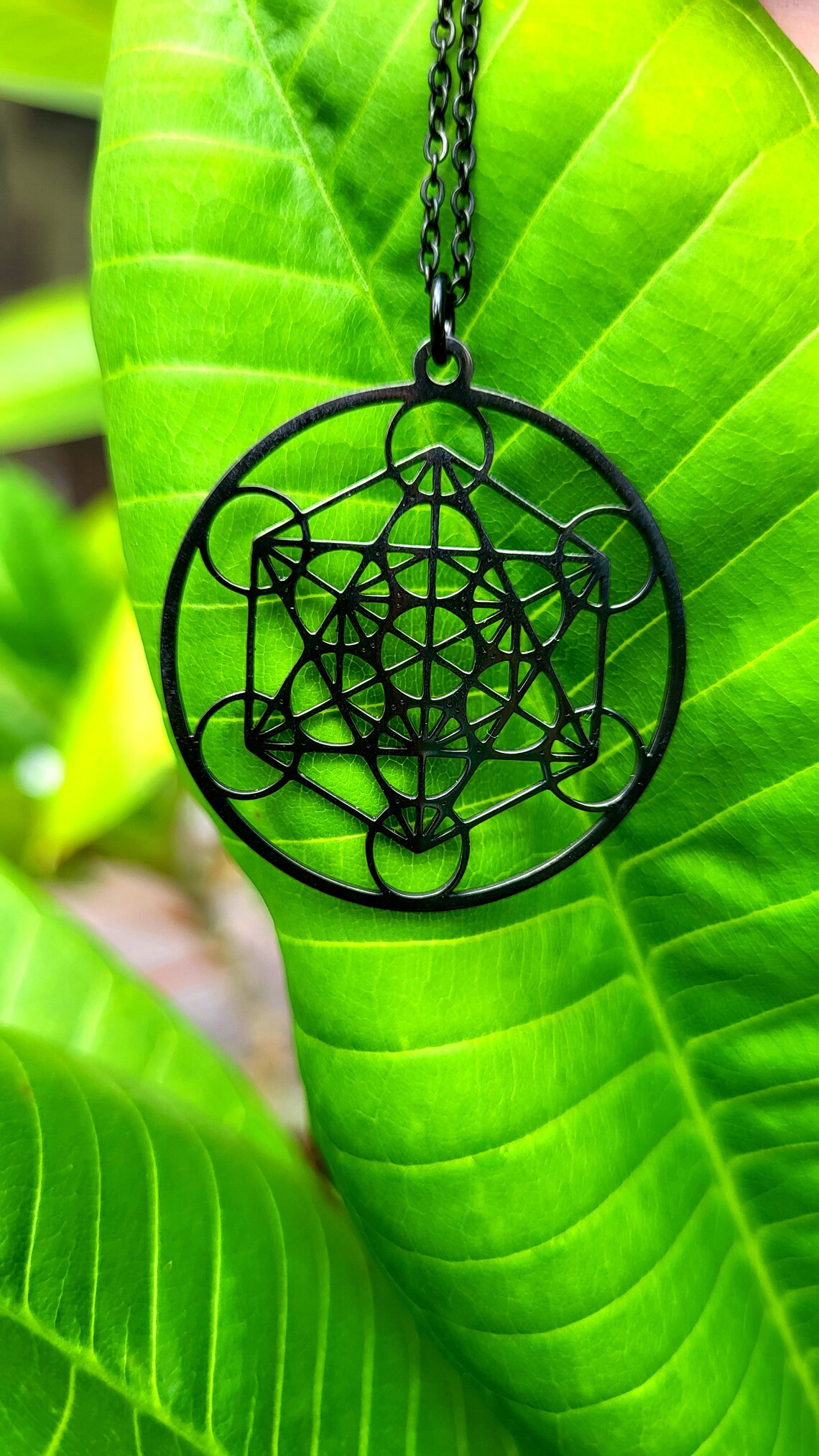 Metatron Cube Necklace Sacred Geometry Jewelry for Men and - Etsy